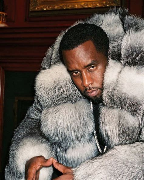 Fur Coat On Instagram Celebrities In Their Fur 👑 Fur Furcoat Diddy