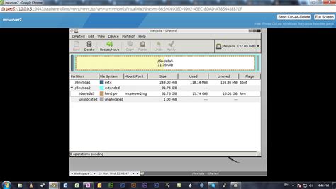 Re Partitioning A Thick Provisioned Virtual Disk Vmwareubuntu Virtualization Spiceworks