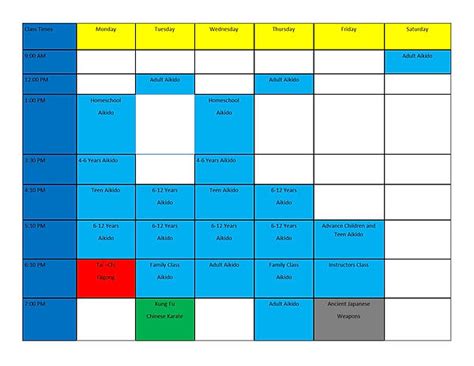 Schedule Home