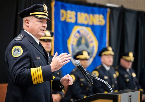 New Des Moines Police Chief Says Hes Driven To Do The Right Thing