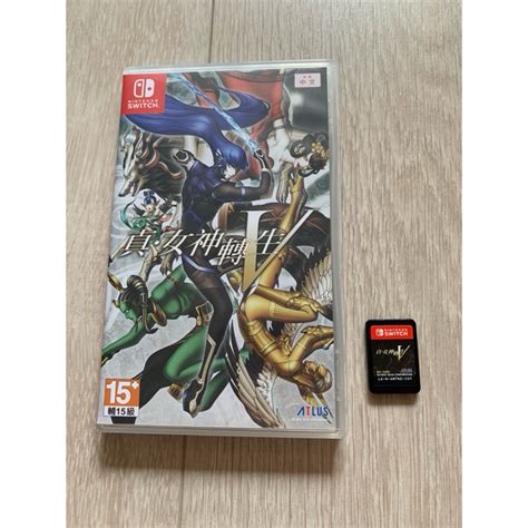 Switch 真女神轉生v 真女神轉生5 繁體中文版 蝦皮購物