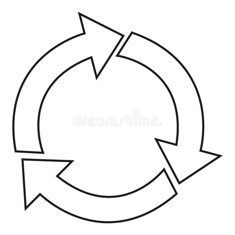 Thin Line Arrow Stock Vector Illustration Of Design 258376777