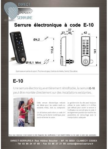 serrure a code serrure a code connectee serrure connecté serrure