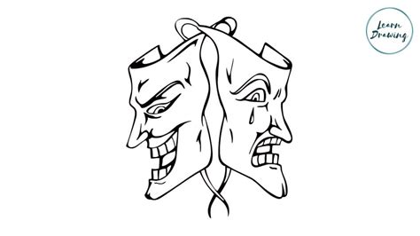 How To Draw A Scary Face Step By Step Alter Playground