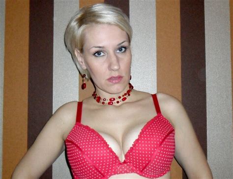 Amateur Milf Blonde Short Hair Red Lingerie 10 Porn Pic Eporner