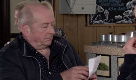 Coronation Street Spoilers Geoff Metcalfe Frames Tim For Stealing From