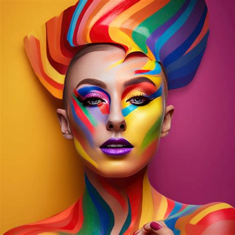 Premium Ai Image Pride Month Concept Design