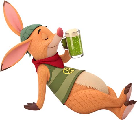 Cute Cartoon Pooka Stylishly Adorning St Patricks Holiday Festival 53293514 Png