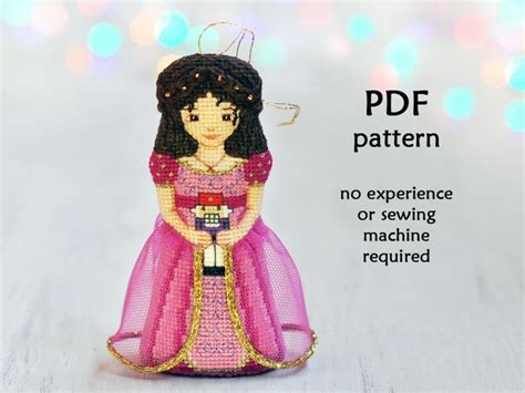 Nutcracker Cross Stitch Pattern Christmas Cross Stitch Pattern Clara