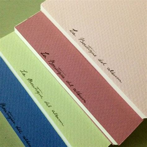 Handmade Paper Notebooks La Bouituqe Del álbum