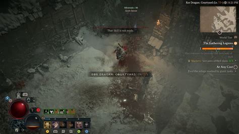 why does my skill sometimes not work r diablo4