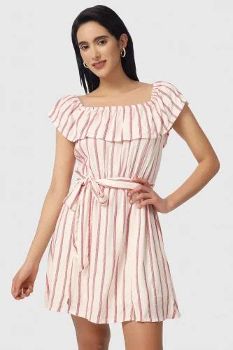 Women Skirts And Dresses Export Surplus Branded Ladies Bardot Dress At Rs