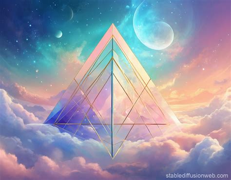 Geometry Background Stable Diffusion Online