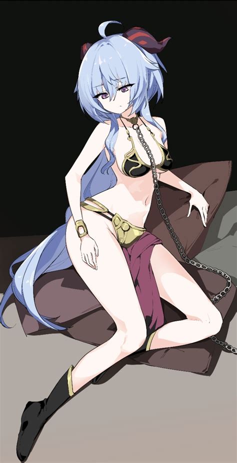 Rule 34 Boots Captured Female Only Ganyu Genshin Impact Genshin Impact Hopeless Horns