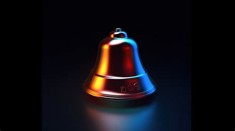 notification bell visualizing notifications a 3d rendering backgrounds