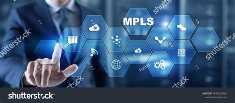 Mpls Multiprotocol Label Switching Routing Telecommunications Stock