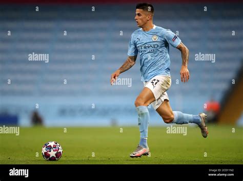 Manchester Citys Joao Cancelo During The Uefa Champions League Round