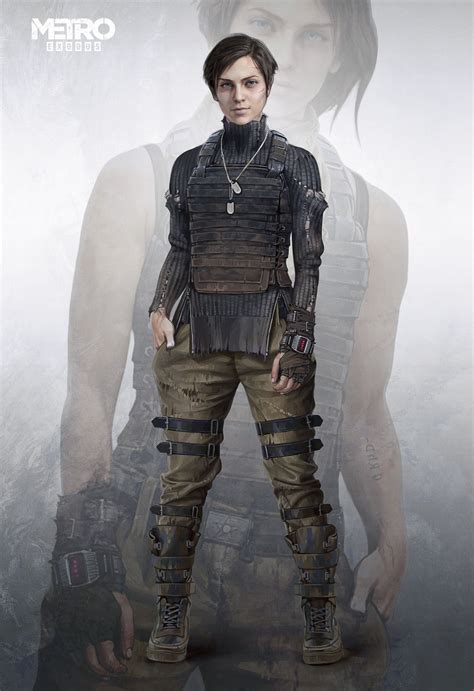 Artstation Metro Exodus Anna Suits Pack Vlad Tkach Apocalypse