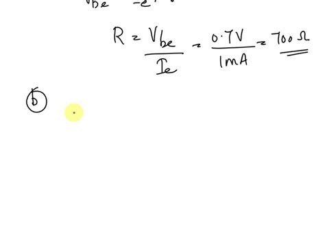 Solved P4 A Bjt Amplifier Circuit Has A Dc Collector Current Ic 1ma
