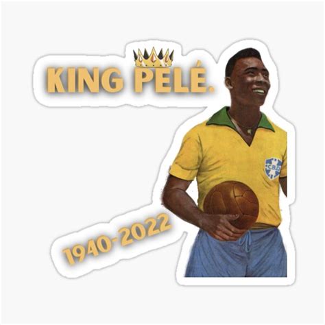 Rip Pele Sticker For Sale By Askzie Redbubble