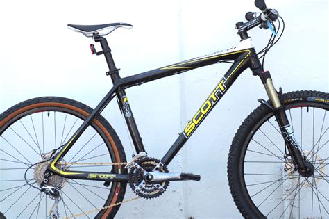 Scott Scale 10 Carbon Hardtail Mtb With Xtr And Disc Brakes Black