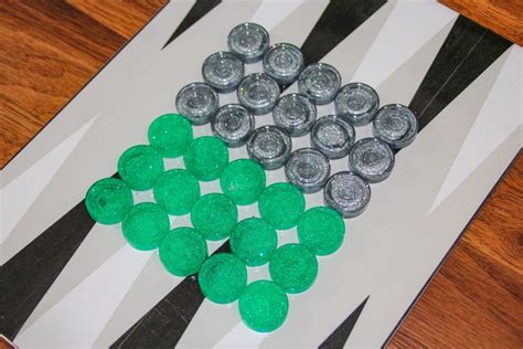 Backgammon Pieces Custom Set Of 30 Small Etsy In 2024 Piecings