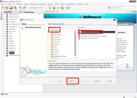 Java NetBeans Entorno gráfico de Java Netbeans