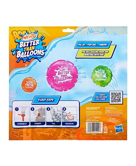 Nerf Better Than Balloons Brand 228 Pods Macys