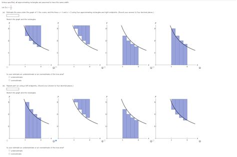 Solved Uness Specified All Approximating Rectangles Are
