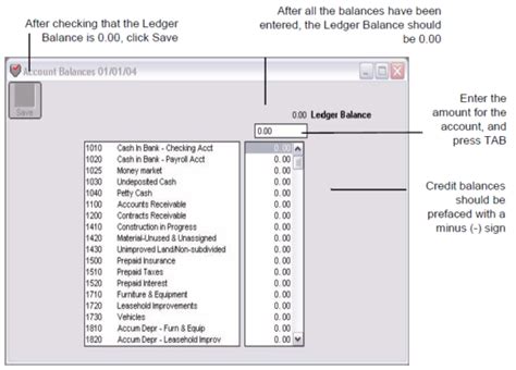 How To Set Up Ledger Account Balances In MultiLedger CheckMark Knowledge Base