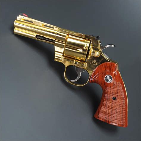 コクサイ モデルガン Colt パイソン 4インチ 24kの販売 ミリタリーショップ