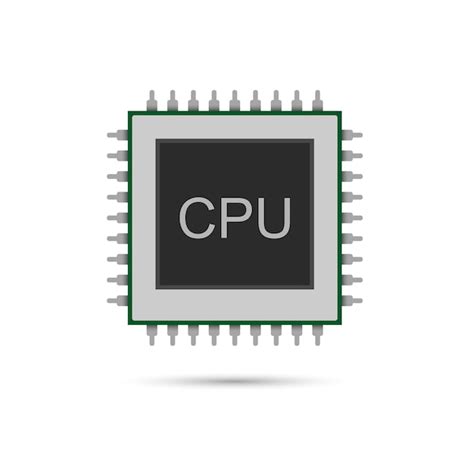 Cpu 아이콘 프리미엄 벡터