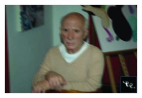 reference map estimation a input blurred image b first reference download scientific