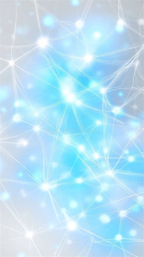 A Dynamic Abstract Background Featuring A Network Of Interconnected White Lines Stock