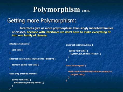 Interfaces Abstract Classes PPT