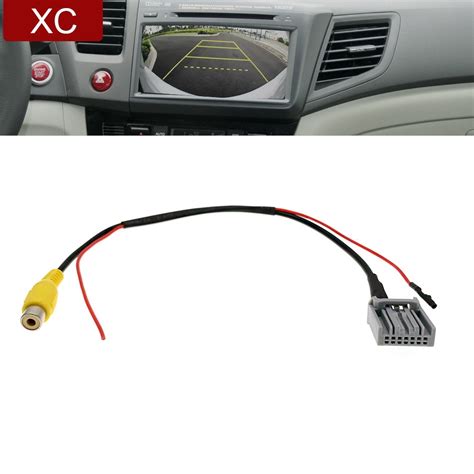 후방카메라배선 Rca 케이블 자동차 라디오 후면보기 카메라 비디오 입력 어댑터 배선 커넥터 티몬