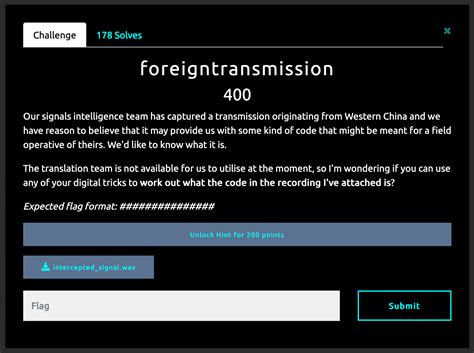 Cybersoc Write Up Foreigntransmission B Ns3c Cybersecurity Blog