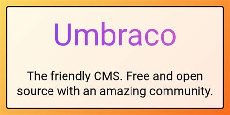 Umbraco Project Details Umbraco Project Details