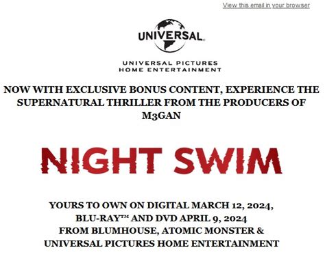 Night Swim Splashes Home To VOD Digital March 12 DVD Blu Ray