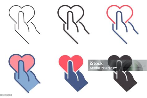 손을 들고 하트 아이콘입니다 벡터 그래픽 요소 도움 기부 자선 Charitable Foundation에 대한 스톡 벡터 아트 및 기타 이미지 Charitable