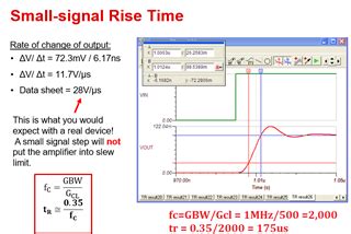 TLV Building Instrumentation Amplifier Using TLV Why Is Rise Time So High Amplifiers