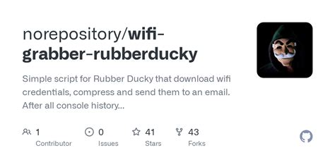 Github Norepositorywifi Grabber Rubberducky Simple Script For