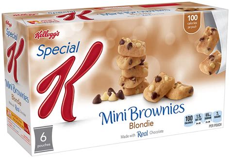 Kelloggs Special K Blondie Brownie Bites Shop Cookies At H E B
