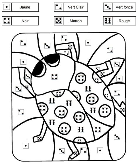 Coloriage Magique Cp Coccinelle Télécharger Et Imprimer Gratuit Sur
