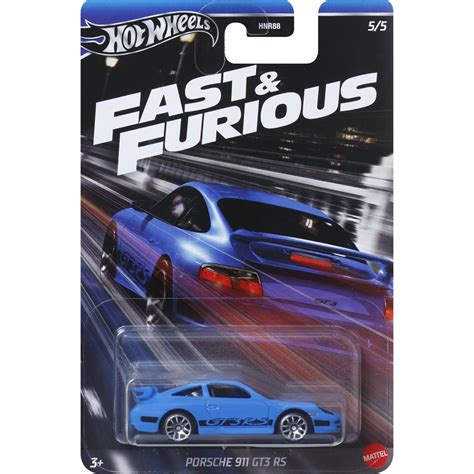 Mattel Hot Wheels Fast Furious Porsche 911 GT3 RS HNR88 HRW55
