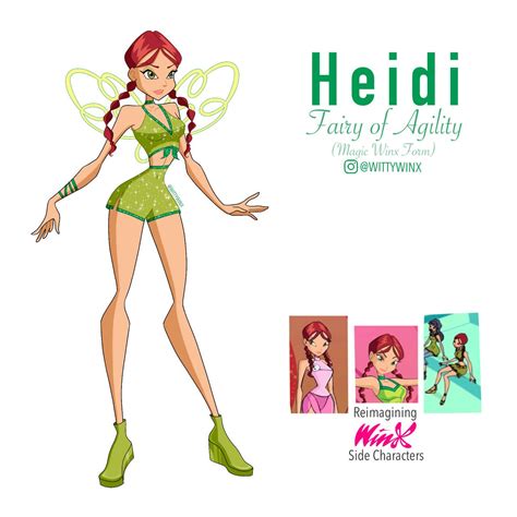 Heidi Winx Side Character Concept By Wittywinx On Deviantart In 2022