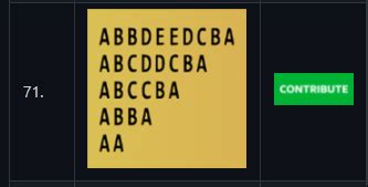 Code Alphabetic Pattern Issue Openaod Python Patternhouse Github