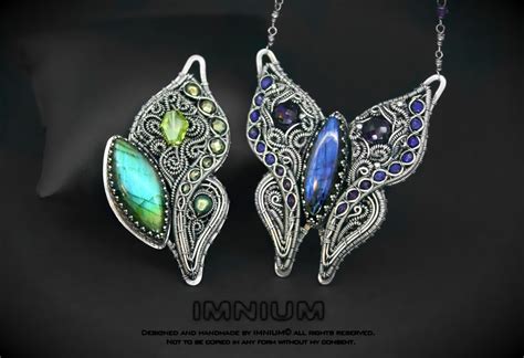 Butterfly Wire Wrapped Pendant Tutorial Step By Step Etsy