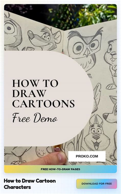 How To Draw Cartoon Characters Step By Step Guide To Create Disney