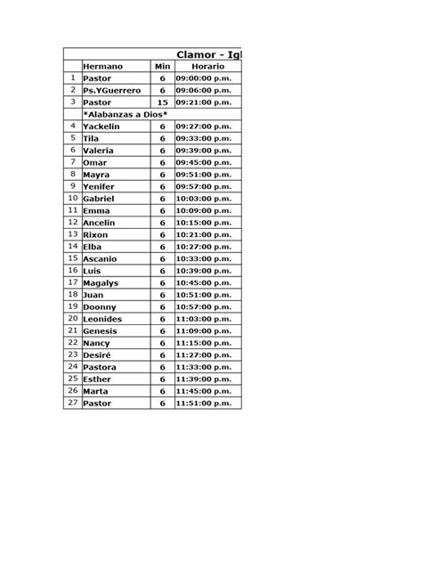 Clamor Pdf